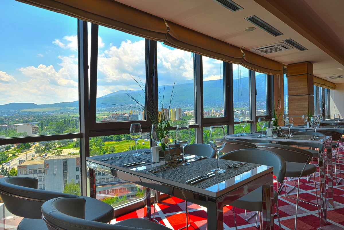 The best panoramic restaurants in Sofia
