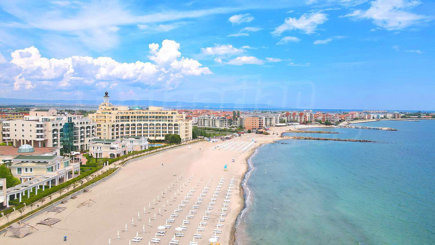 Sunset Resort in Pomorie, Bulgaria. Luxury apartments for sale beach ...