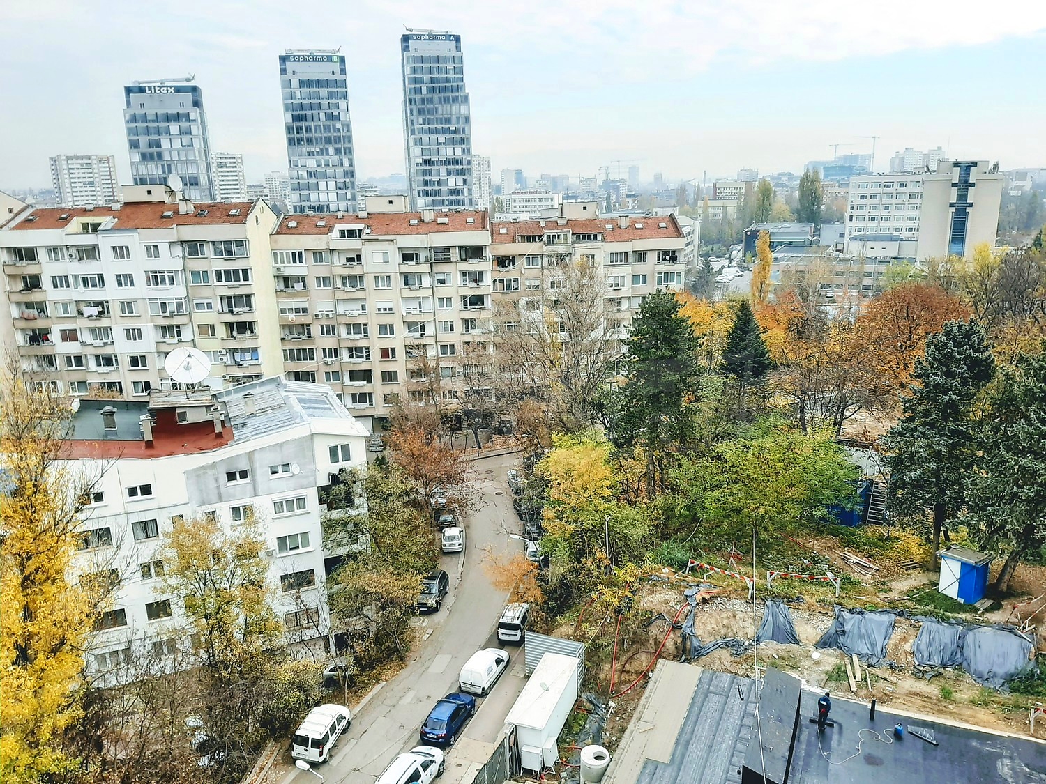 Newly-built apartments in Sofia, Dianabad district, GM. Dimitrov Blvd ...