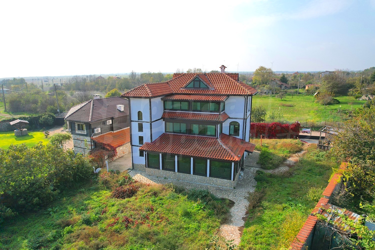 House for sale near Shabla, Bulgaria. 3-storey house with garden and ...