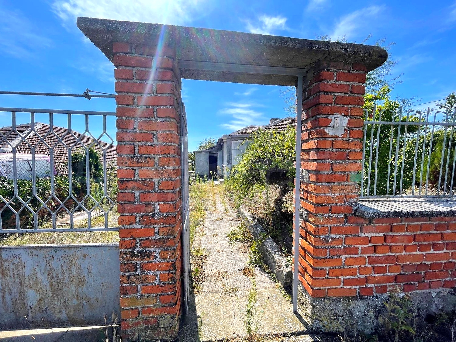 House for sale near Burgas, Bulgaria. 1-storey house with garden 10 km ...