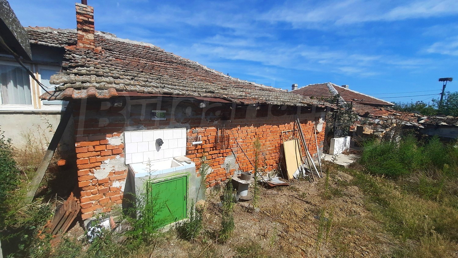 House for sale near Burgas, Bulgaria. 1-storey house with garden 10 km ...